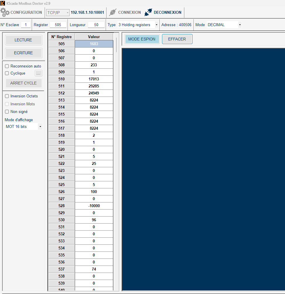 Pilotage centrale thermozyklus (chauffage)/plugin modbus - Protocole ...