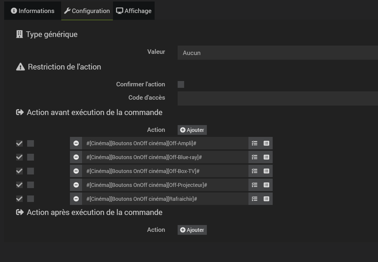 Virtuel pour commander plusieurs volets - Utilisation du core de Jeedom ...