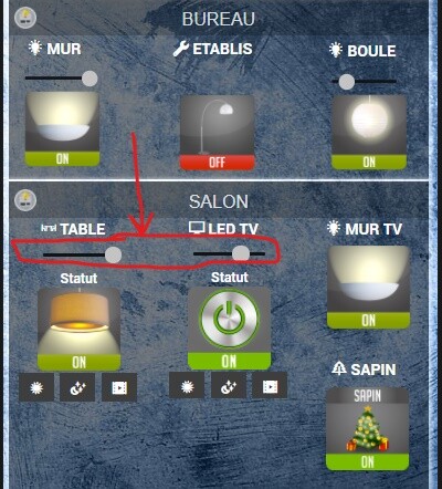 Customisation Widget Slider/Curseur - Widgets - Communauté Jeedom