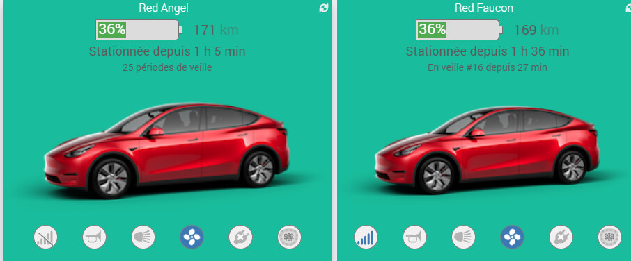 Problème plugin avec 2 Tesla - Objets connectés - Communauté Jeedom