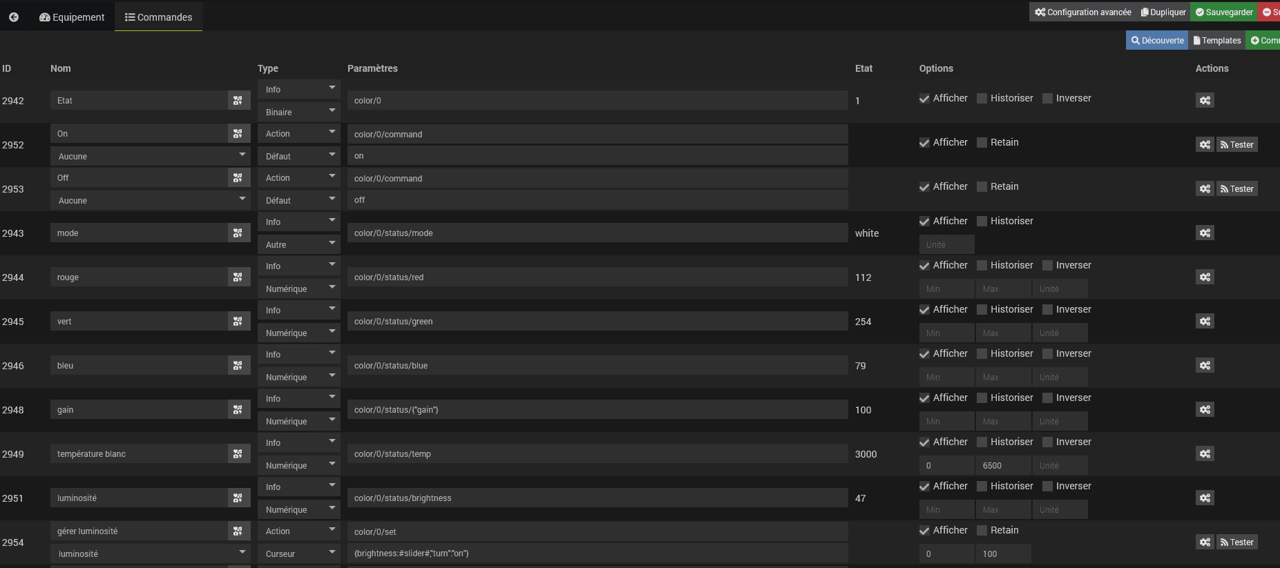 MQTT2 commande info issue d'un couple clé valeur dans un json ne se met ...