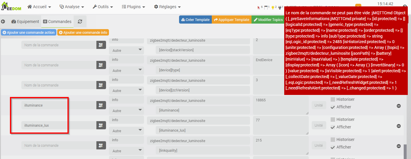 [BETA] Vue JSON ne fonctionne pas/plus - Protocole domotique ...
