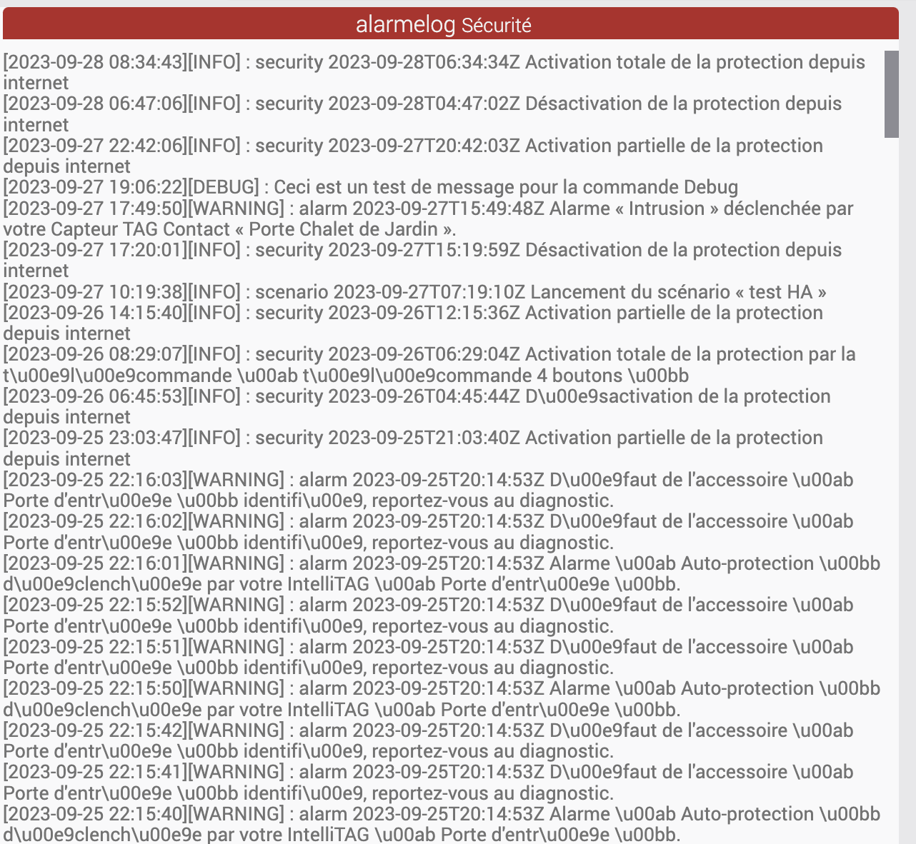 [MySQL] Error code : 22001 (1406) historiser une commande - Page 2 - Protocole domotique ...
