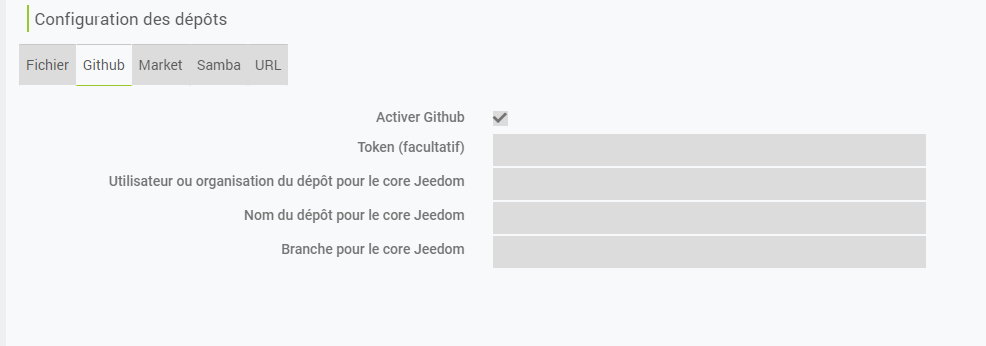 Installation plugin Github - Plugins - Communauté Jeedom