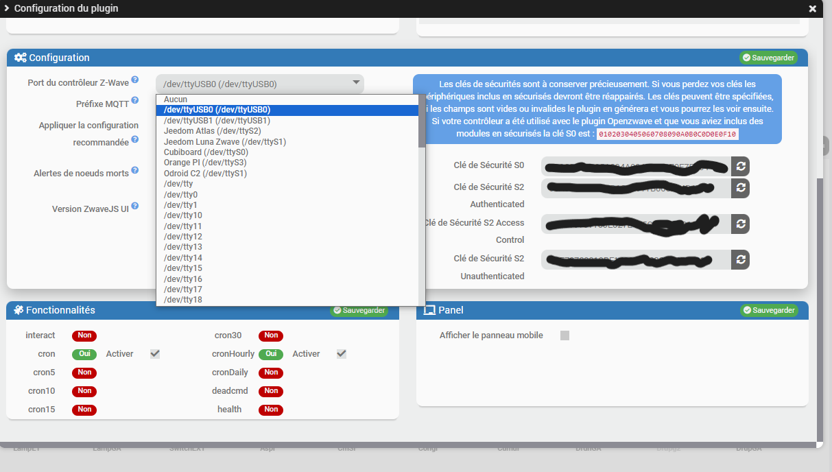 Clés sur hub USB invisibles dans plugin - Utilisation du core de Jeedom - Communauté Jeedom