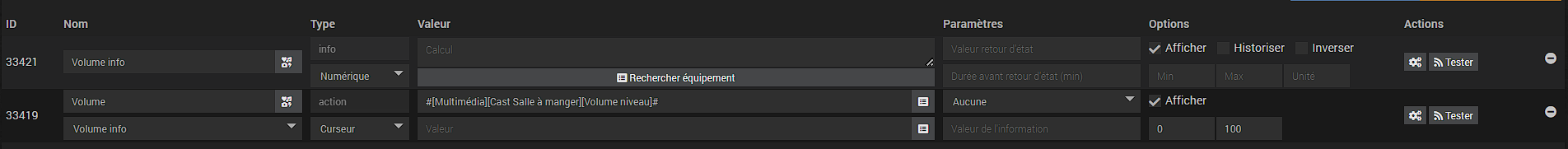 Slider Virtuel sans info - Programmation - Communauté Jeedom