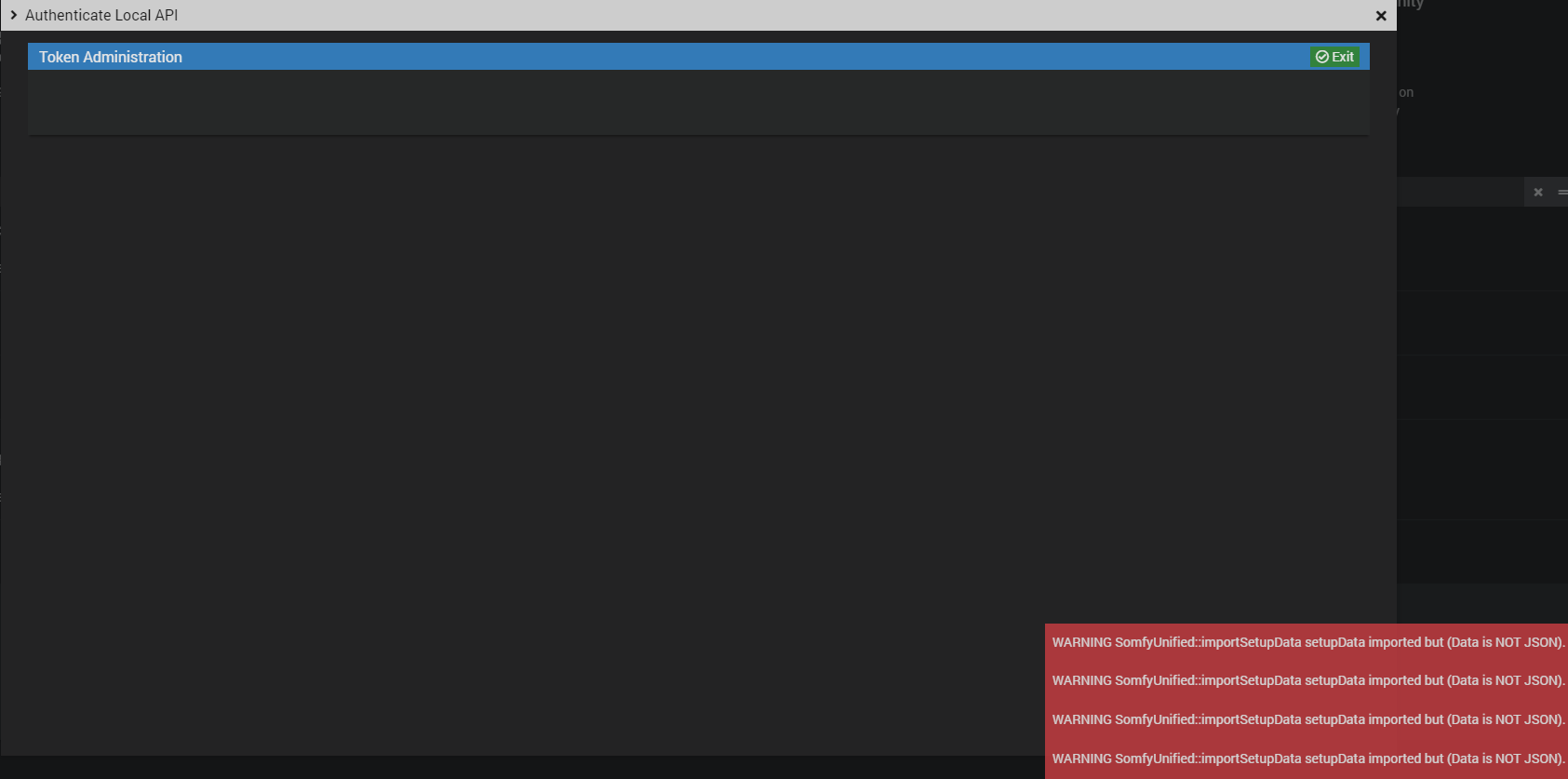 Existe-il une doc de configuration du plugin SomfyUnified? - Passerelle domotique - Communauté ...
