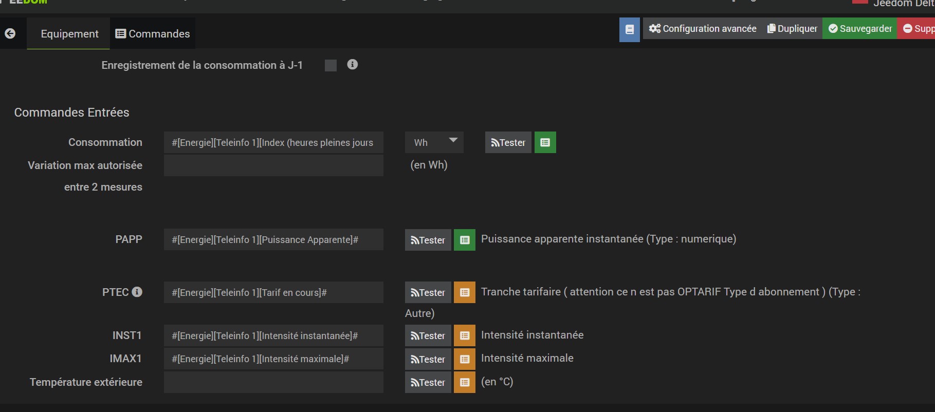Consommation incohérente - Energie - Communauté Jeedom