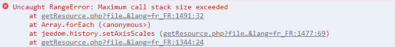 Uncaught Rangeerror Maximum Call Stack Size Exceeded Utilisation Du Core De Jeedom