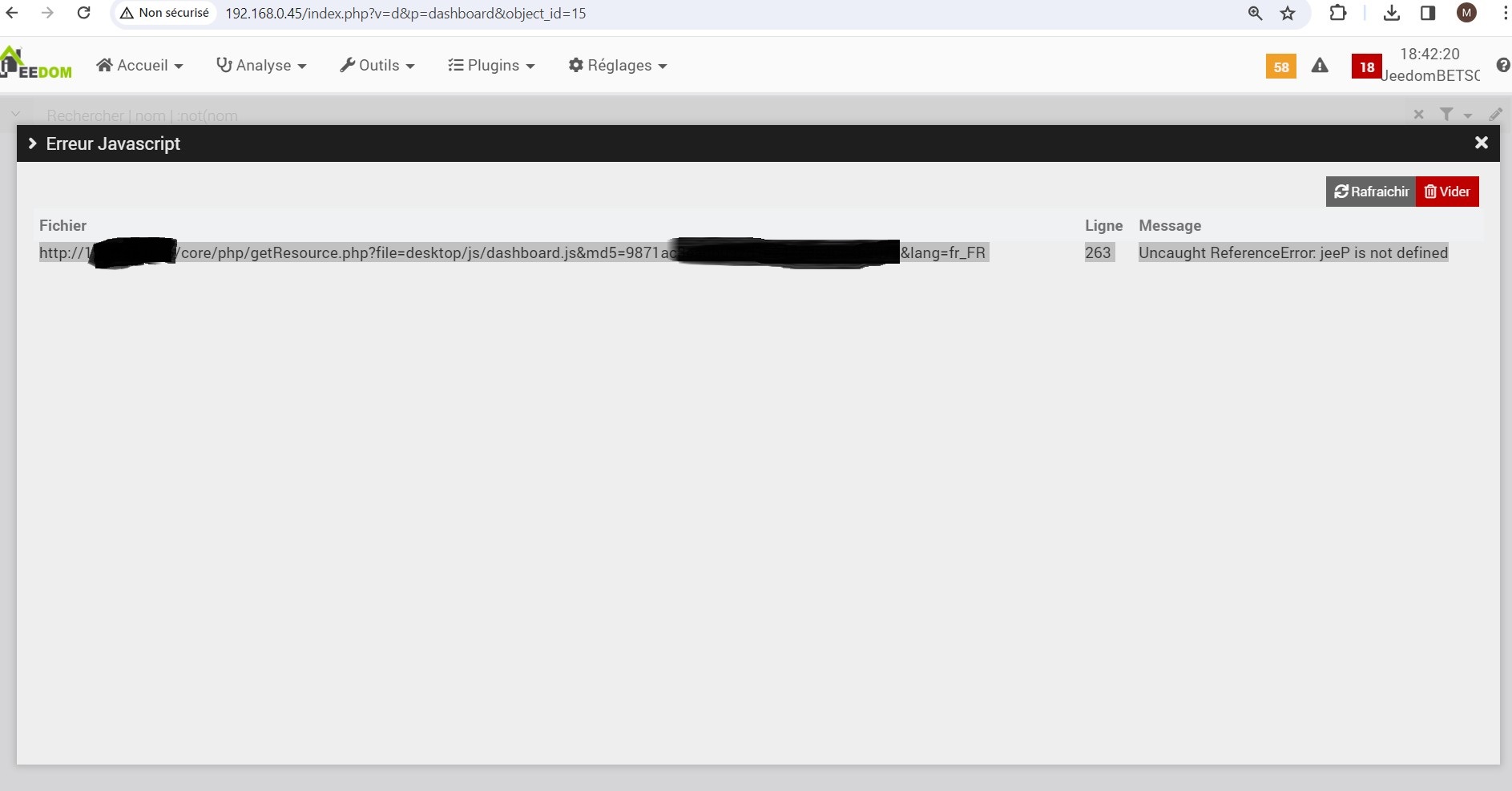 Erreur: Uncaught ReferenceError: jeeP is not defined - Utilisation du ... Erreur: Uncaught ReferenceError: jeeP is not defined - Utilisation du ...