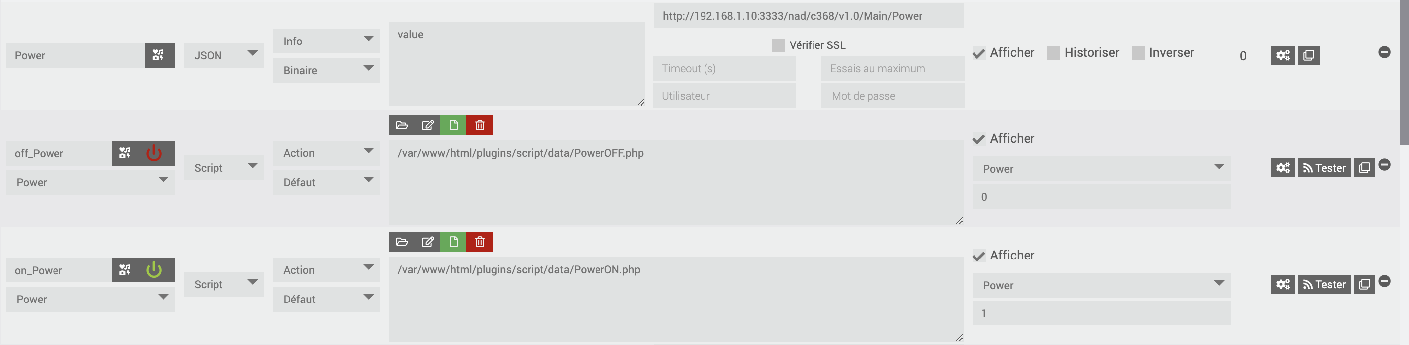 Pb rafraichissement valeur json - Plugins - Communauté Jeedom