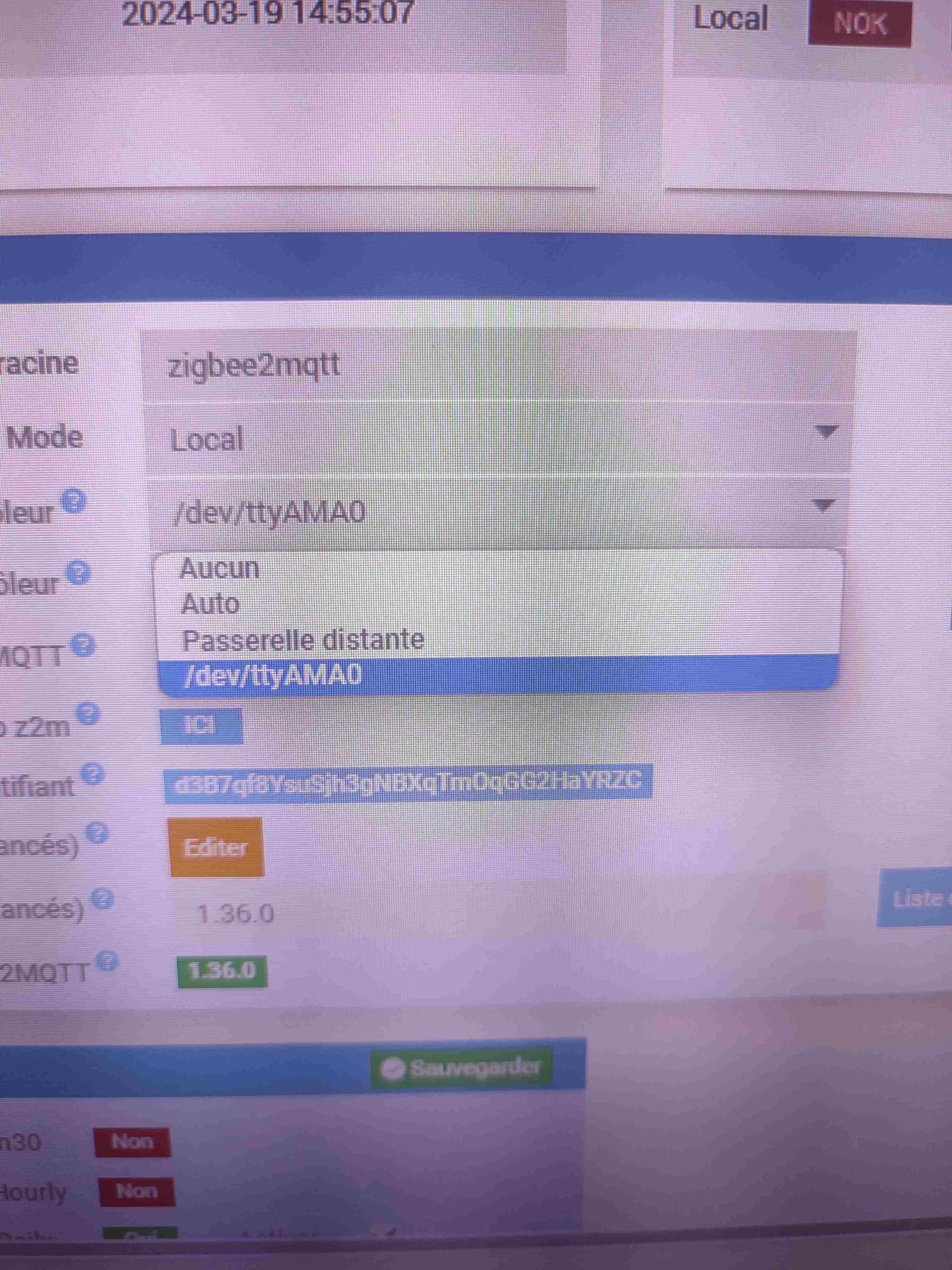 Mqtt2 Vs Z2M Démon KO - Protocole domotique - Communauté Jeedom